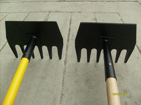 firefighting rake with handle, fire rake with handle