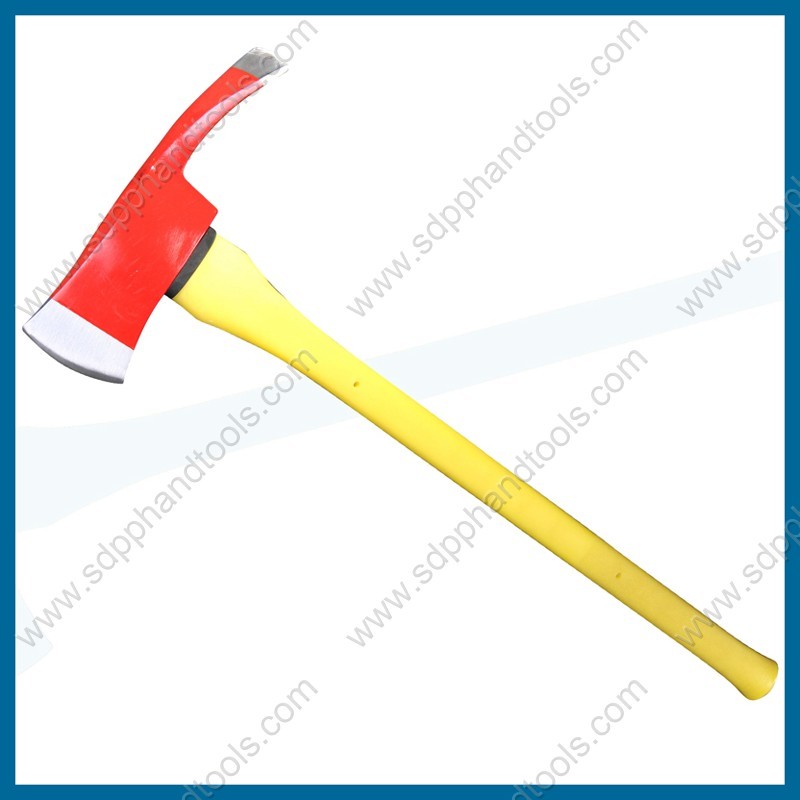 chisel axe with fiberglass handle, 3.5LB axe head, overall length 36"