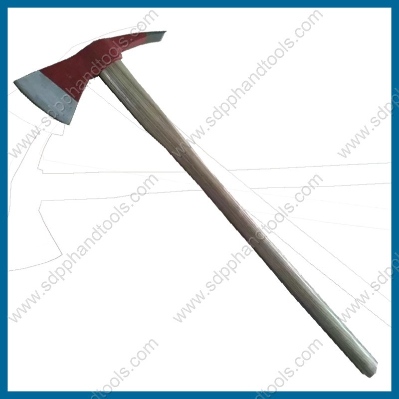 firefighting pick head axe 1.5kg with wood handle 90cm