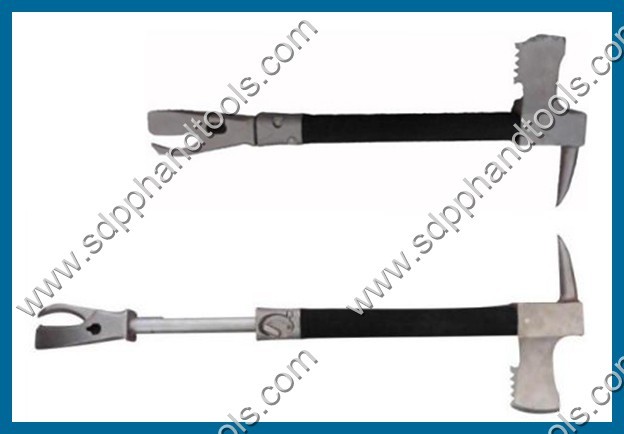 Pry axe, multipurpose tools, with metal cutting claw and standard claw ...