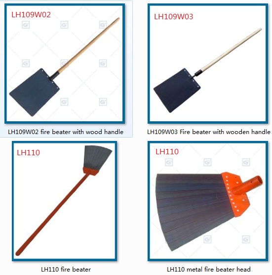 LH109F02 fire beater with 60 inch fiberglass handle, wildland fire ...