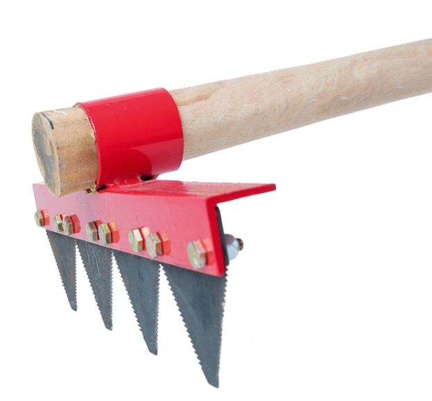 wildfire rake-forest fire tool, 4 teeth rake with 60" ash wood handle ...