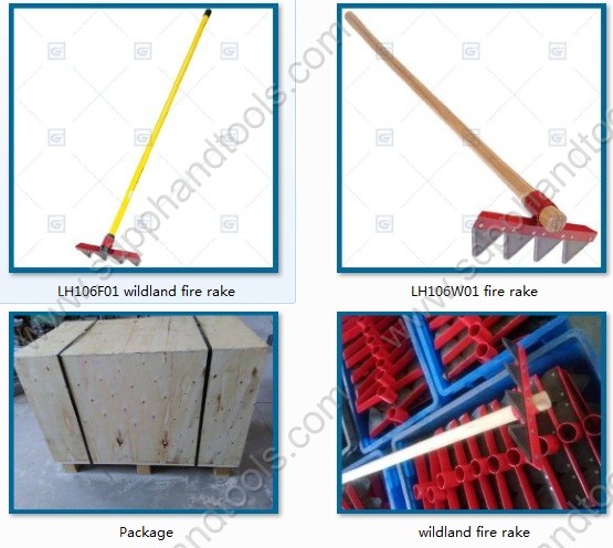 wildfire hand tool, forest fire tools, fire swatter, Mcleod rake, 4 ...
