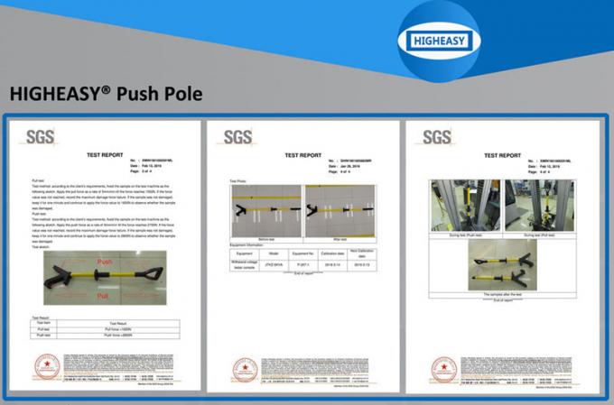 Push pole safety tools, lighter nylon VC shape tooling head, high ...